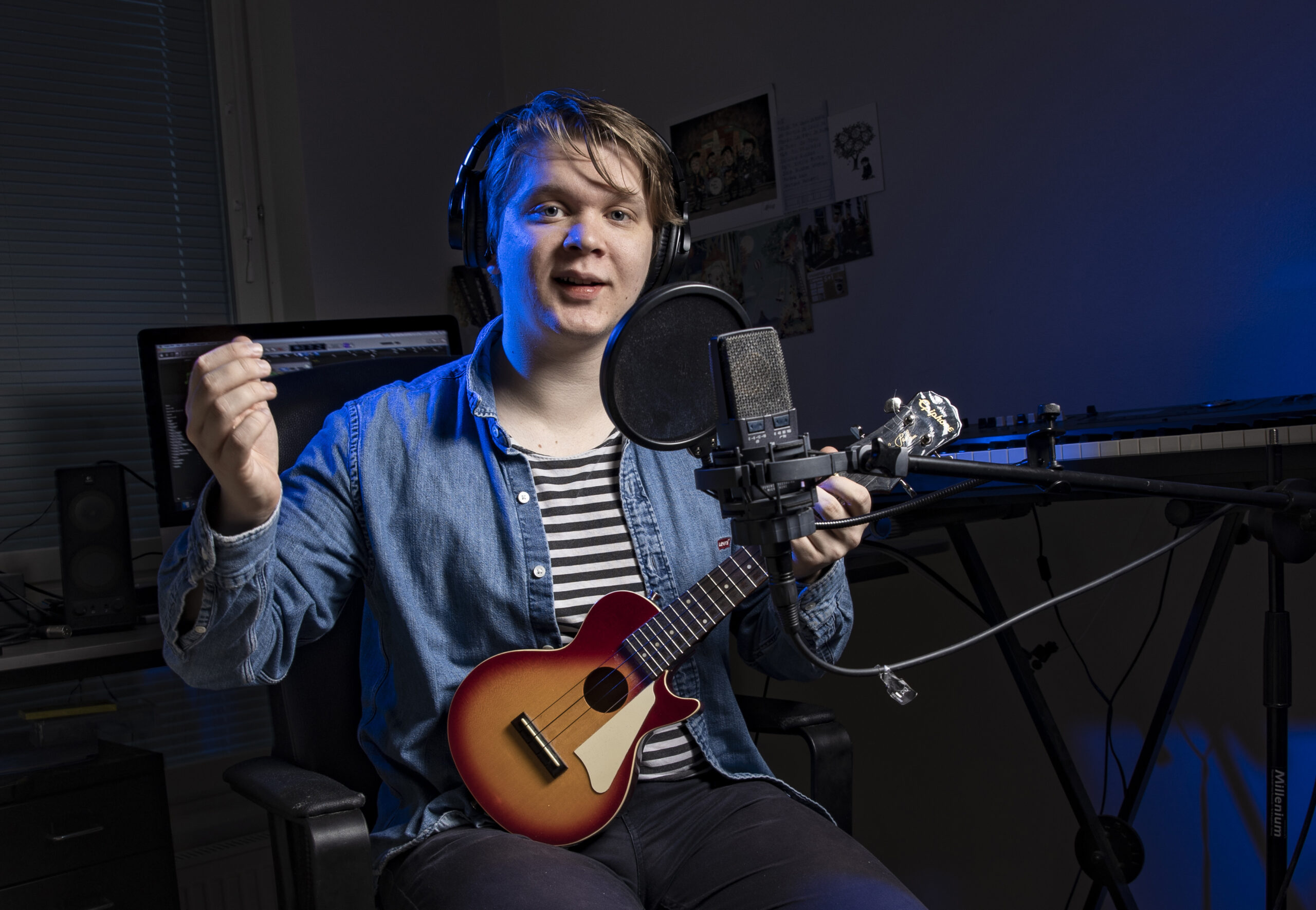 Heikki Ranta tekee Youtubeen biisejä, jotka kuulostavat suomirockin ...