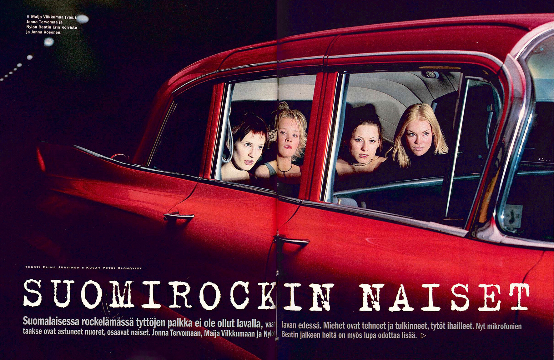 Vuoden 2000 rock-naiset olivat ”oman elämänsä subjekteja ...